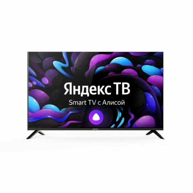 50" Телевизор Centek CT-8750 черный 3840x2160, 4K Ultra HD, 60 Гц, Wi-Fi, Smart TV, Яндекс. ТВ