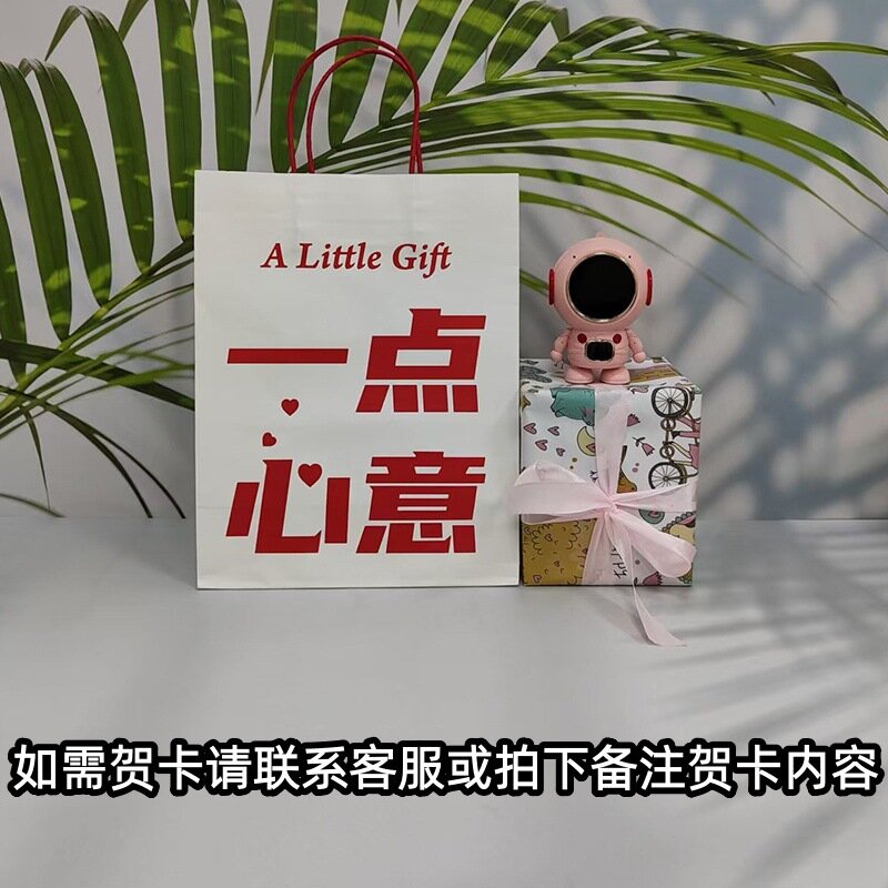 Умная колонка-астронавт с HD-экраном, большая модель Doubao Deepseek с Bluetooth и Wi-Fi, студенческие часы