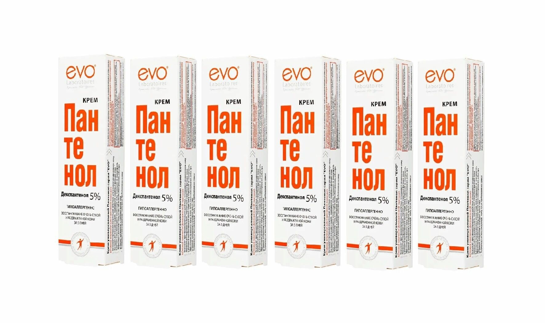 EVO Крем универсальный Пантенол, 46 мл, 6 штук