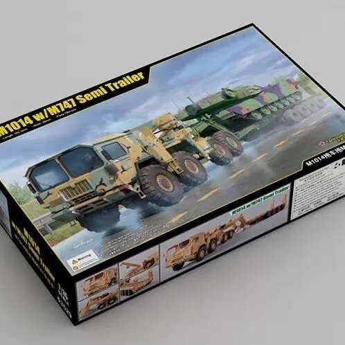 Сборная модель 1/35 M1014 буксирует полуприцеп M747 для коллекционирования и игр