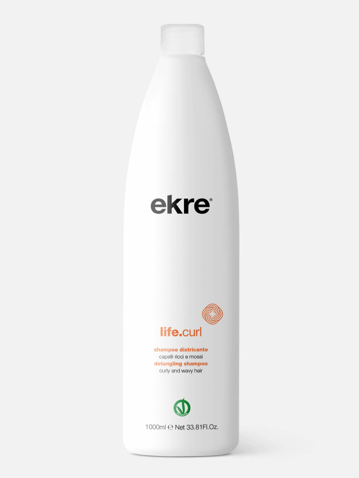 Распутывающий шампунь для кудрявых волос Ekre Life.Curl Untangling, 1000 мл