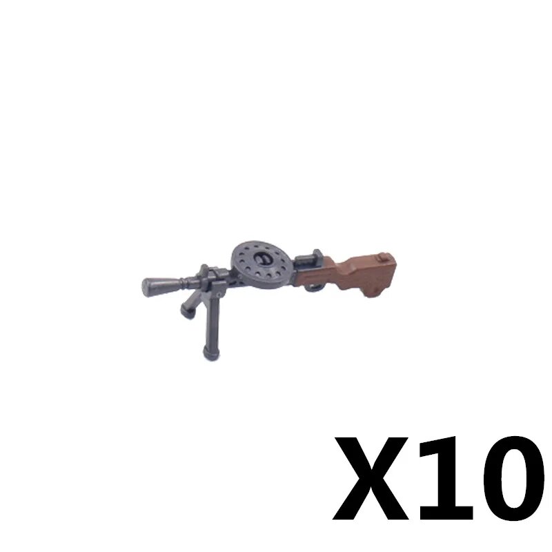 BRICKPANDA Военные фигурки из пластика 10 штук WG336-10PCS