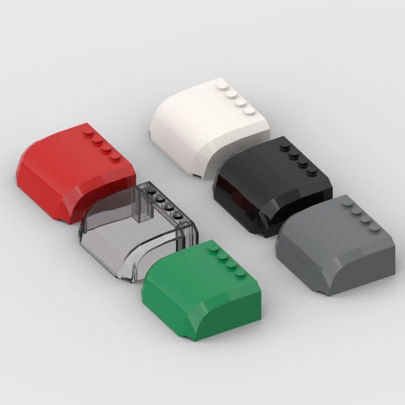 DIY Enlighten Block Bricks, совместимые с конструкторскими блоками черный