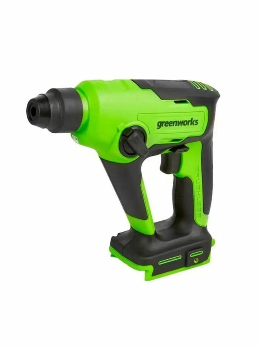 Перфоратор аккумуляторный GREENWORKS GD24SDS1 3803107 бесщеточный (24V, 1.2Дж, без АКБ и ЗУ) GR