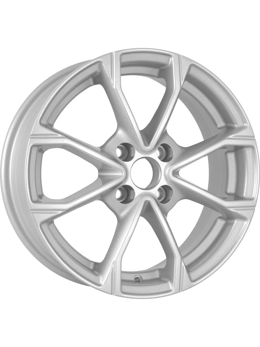 KDW KD1590 R15 4x100 ET45 D60.1 Серебристый