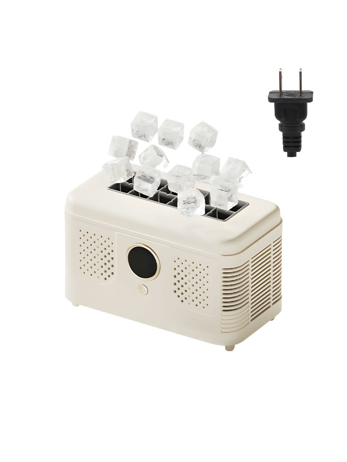 Простой Льдогенератор 12V Plastic Ice Machine Ice Maker Подходит для различных Кухонь