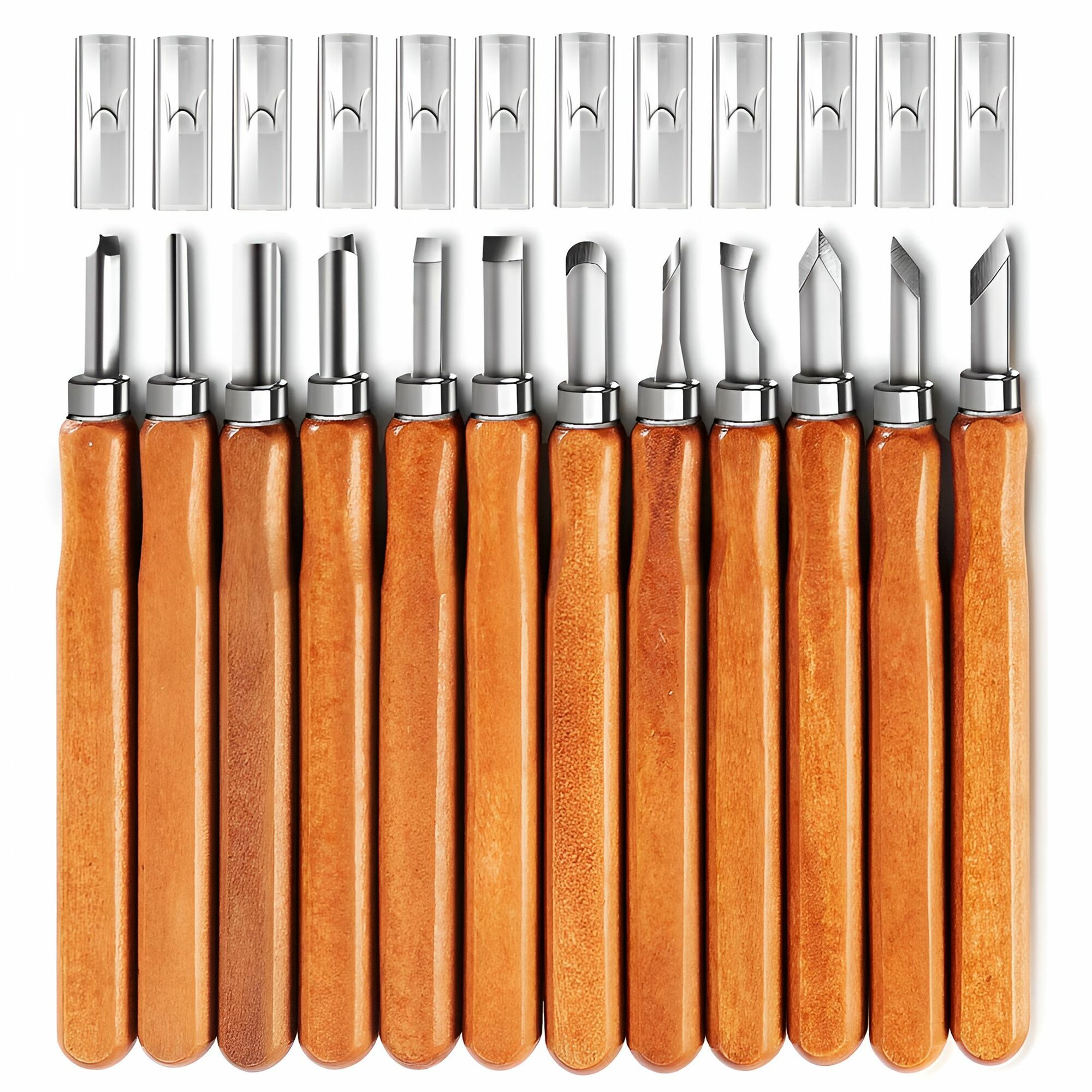 FACEGA Набор инструментов для резьбы по дереву, ножи для резьбы по дереву, тыкве, мылу, овощам-Peng-3.3cxj-yan