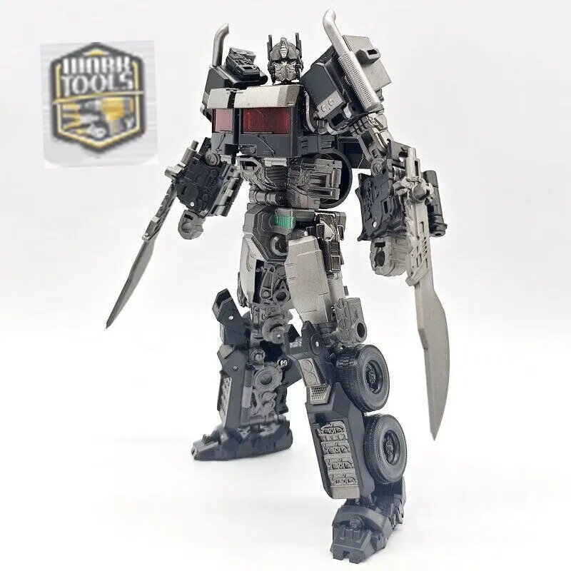 Трансформер Optimus Prime black edition - Игрушка для мальчиков 14+, металл — фото 1