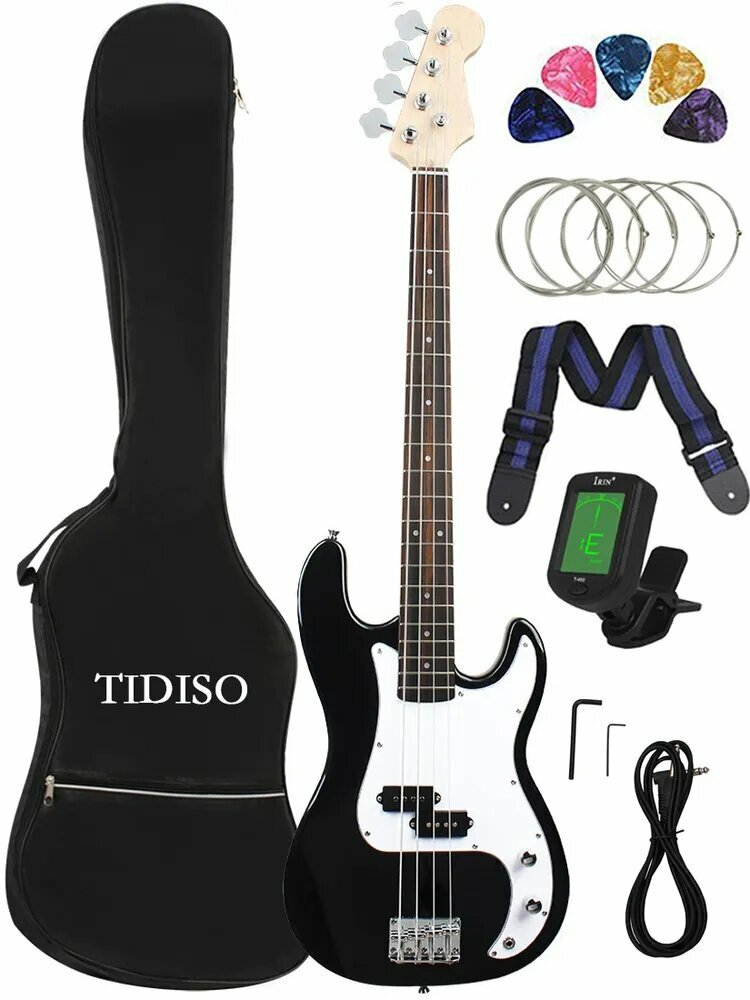 TIDISO Бас-гитара Набор из 4 струн для начинающих