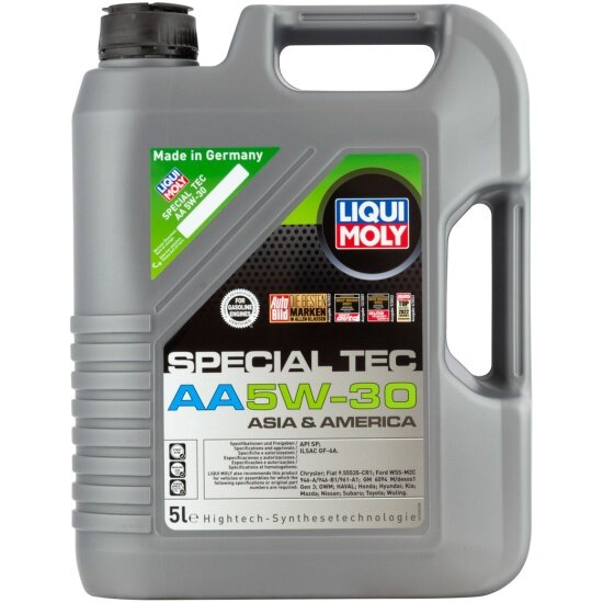 Моторное масло Liqui Moly Special Tec AA 5W-30 HC-синтетическое 5 л