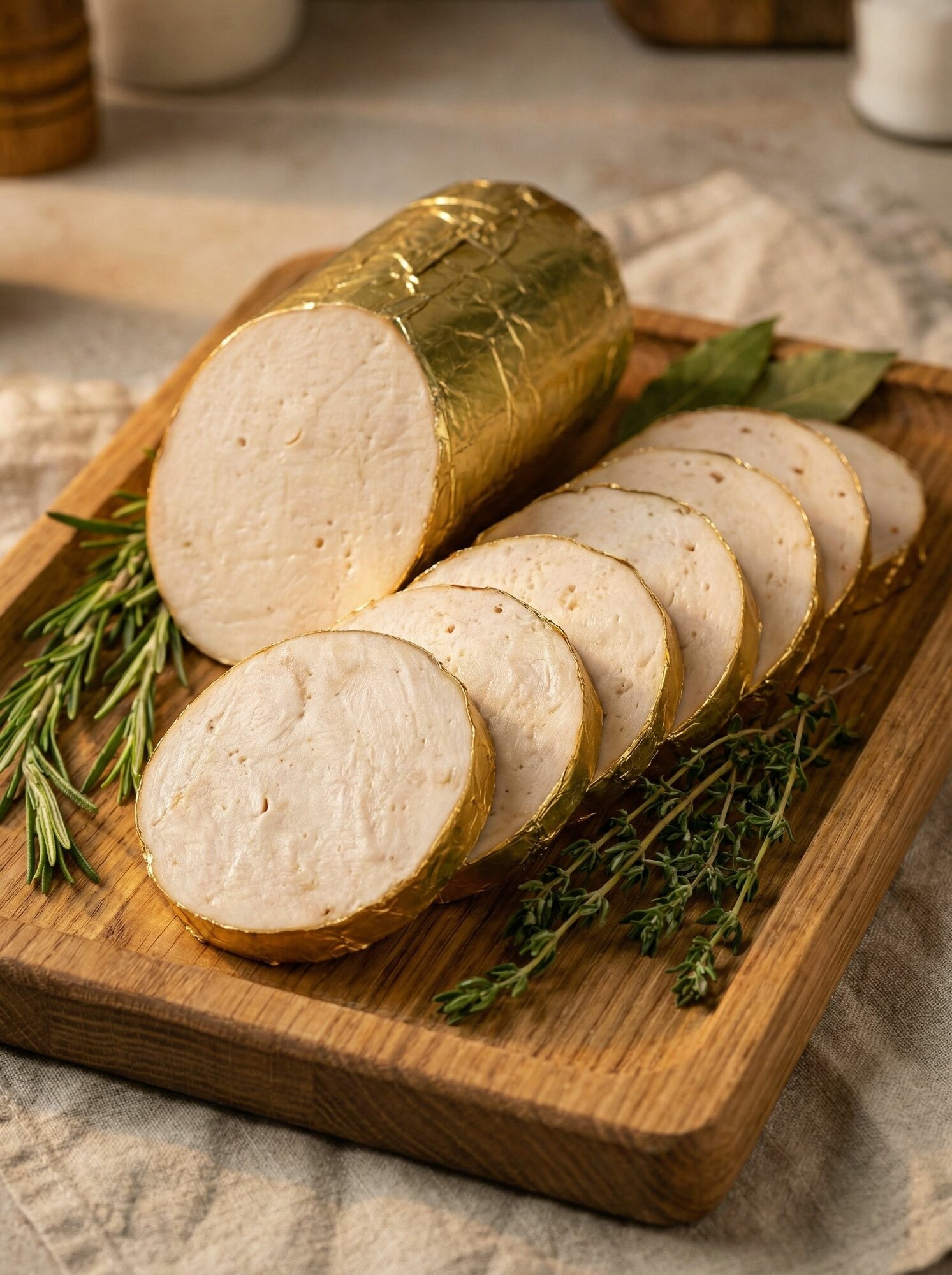 Рулет из куриных грудок 720 гр