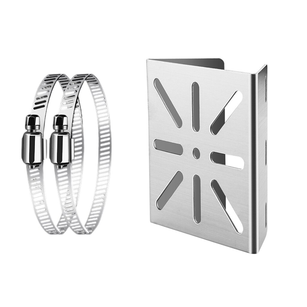 На наружных столбах устанавливается регулируемый кронштейн камеры видеонаблюдения для систем видеонаблюдения