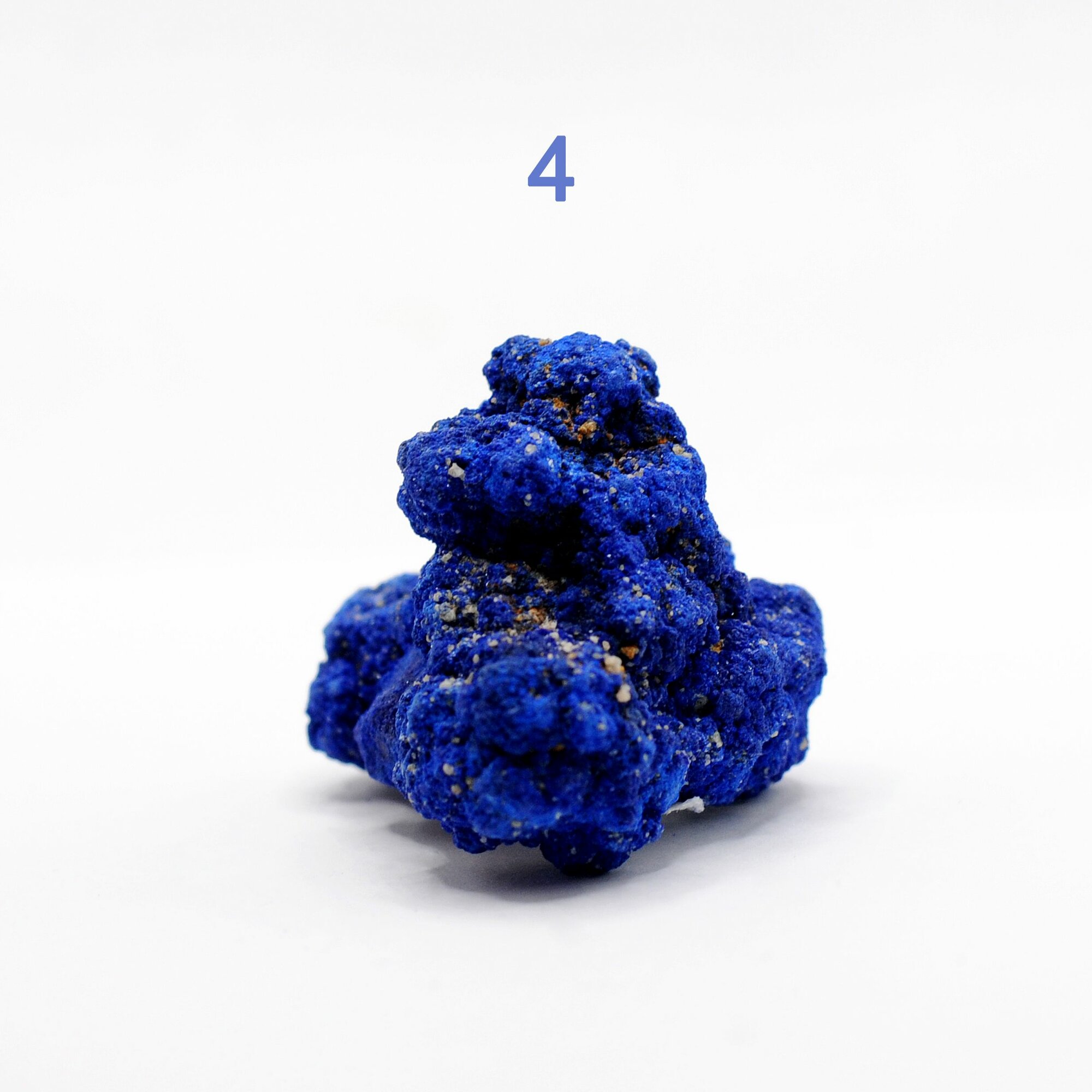 Азурит полусфера, Казахстан, Джезказганский рудный район (4)