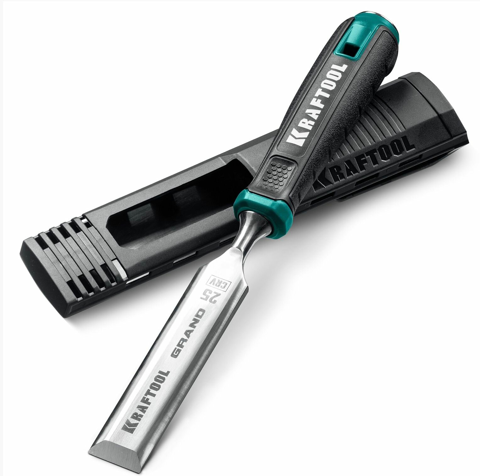 KRAFTOOL GRAND стамеска-долото с двухкомпонентной рукояткой, 25 мм