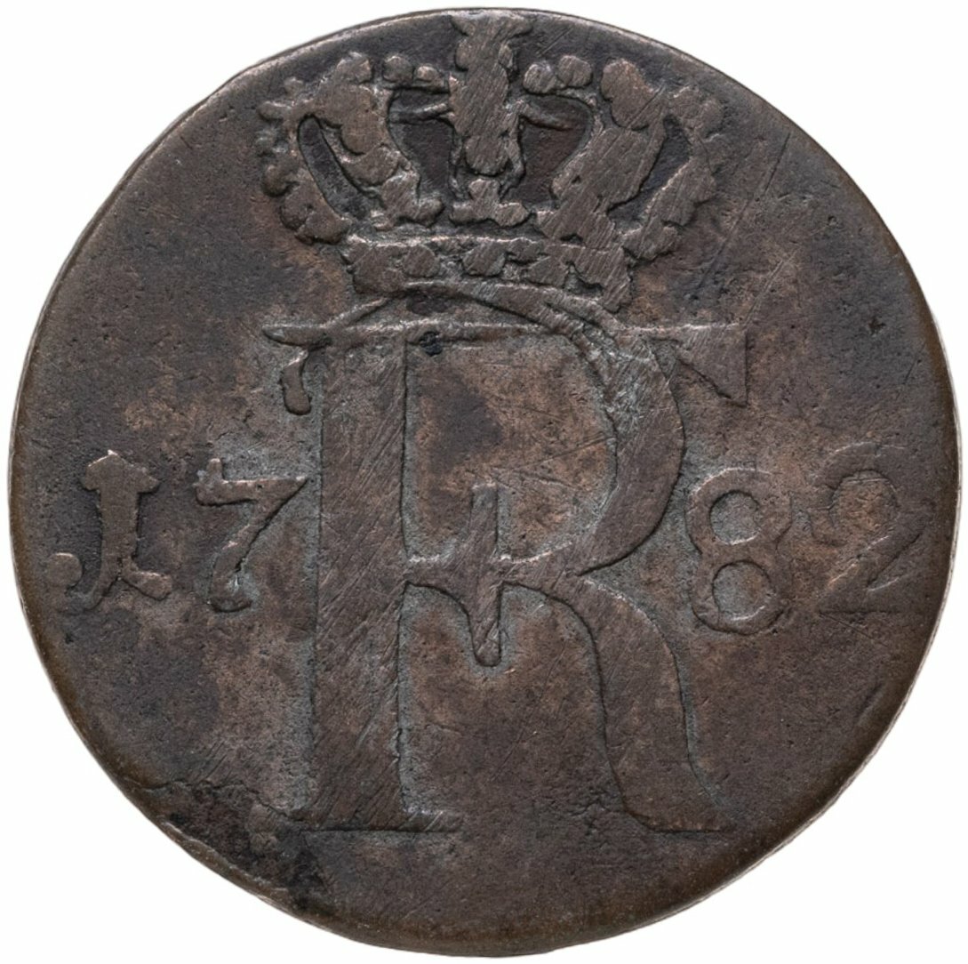 Германия Пруссия 1/24 талера 1782, Серебро, в сохранности F