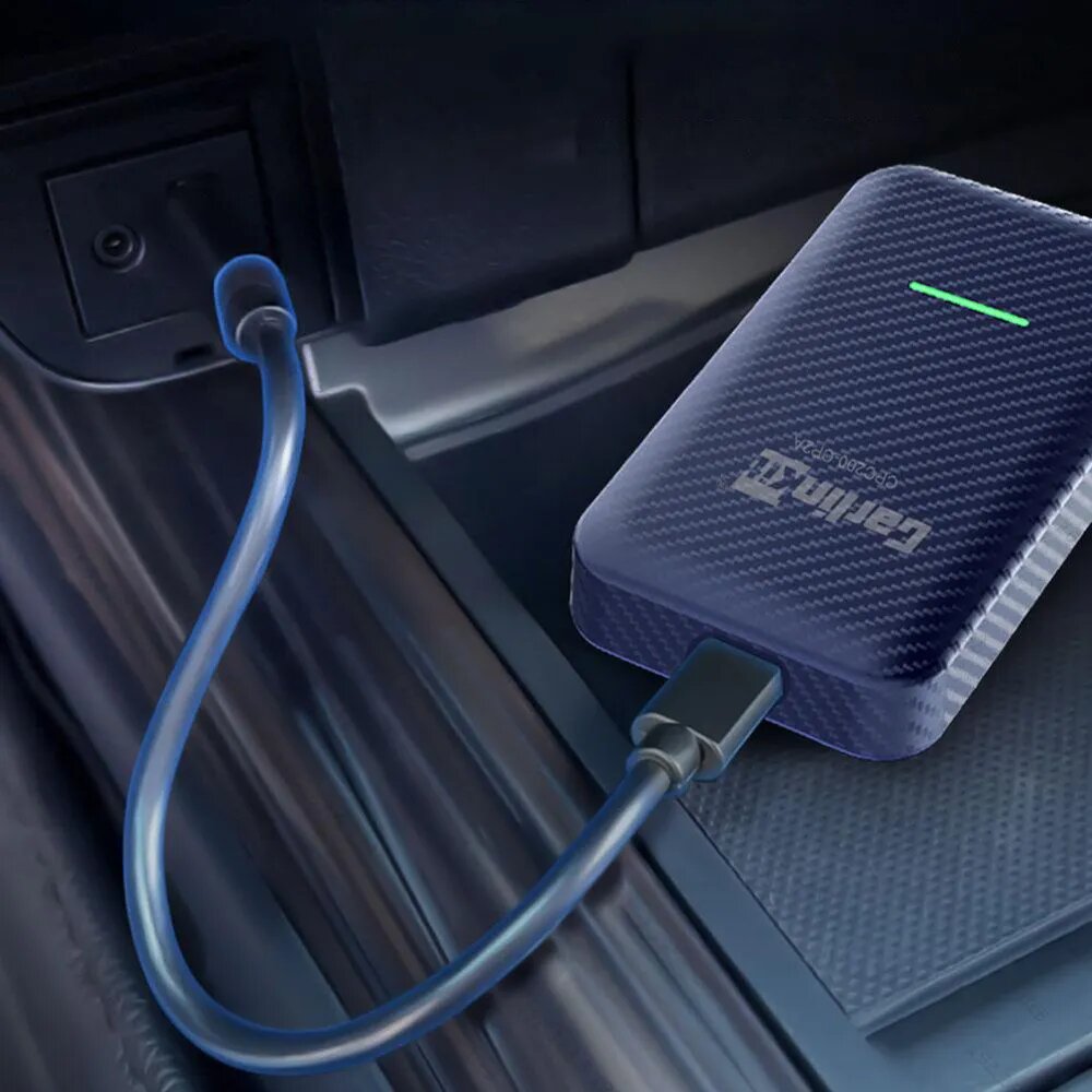 Carlinkit QL-CP2A-LOGO Адаптер для беспроводного Apple CarPlay и Android Auto для автомобиля — фото 1