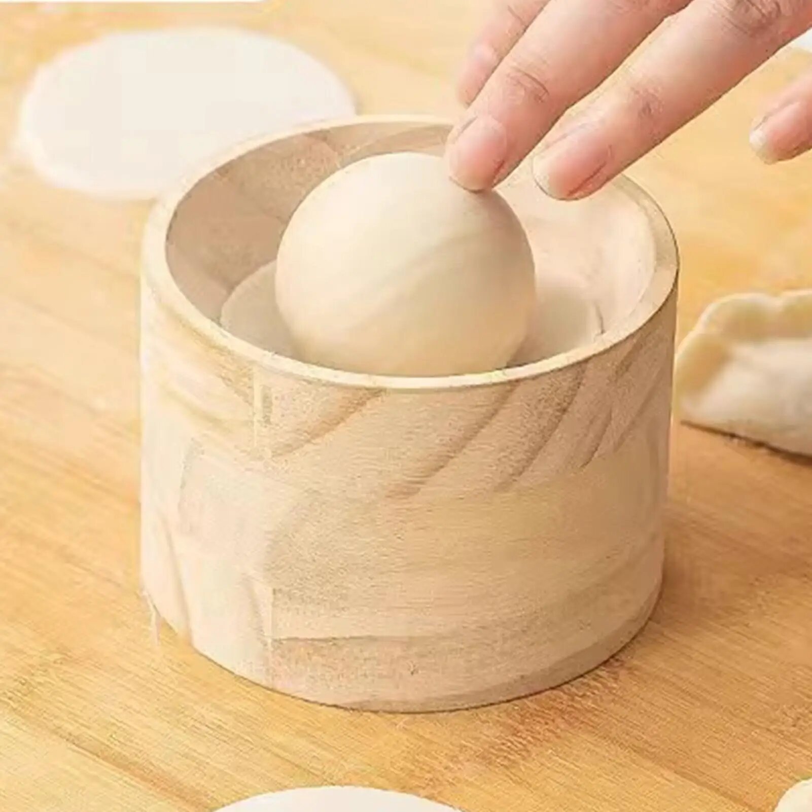 Деревянный пресс для пельменей Dumpling Wrapper Maker