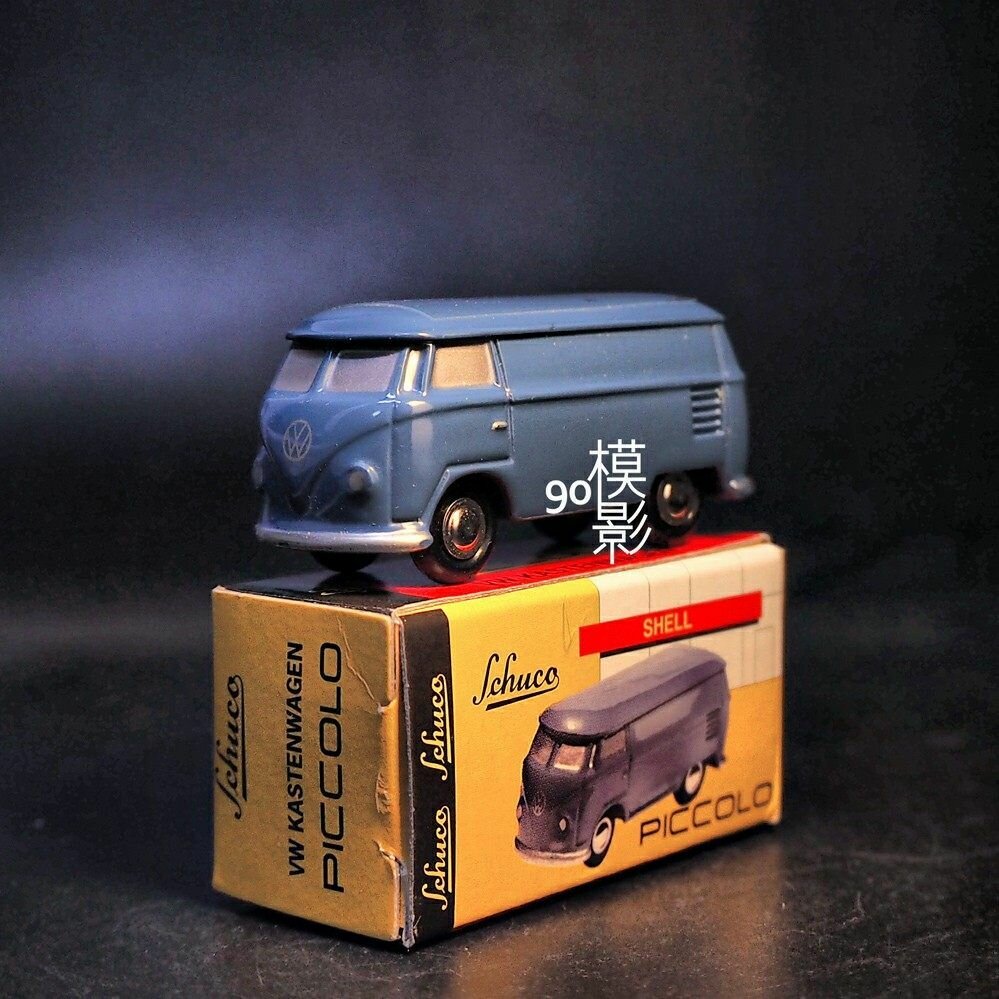 1/90 PICCOLO Schuco All-Metal T1 Blue Маленькая коробка Модель автобуса