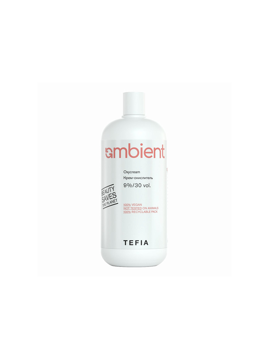 Оксидант Tefia Ambient Oxycream, Крем-окислитель, 9%/ 30 vol, 900 мл