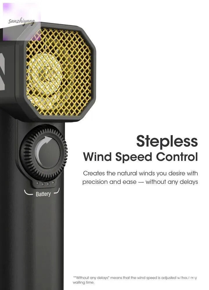 NITECORE CineWind CW20 Многоцелевой карманный вентилятор для фотосъемки, продувка объектива для идеальных кадров — фото 1