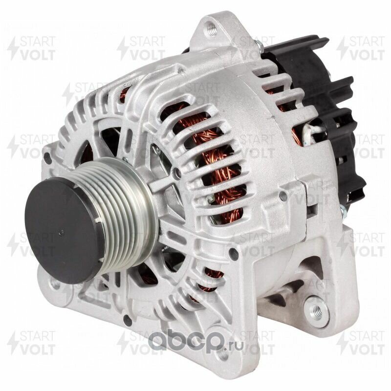 Генератор для а/м Renault Logan I (04-)/Duster (10-)/Sandero (09-) 1.6i 110A (LG