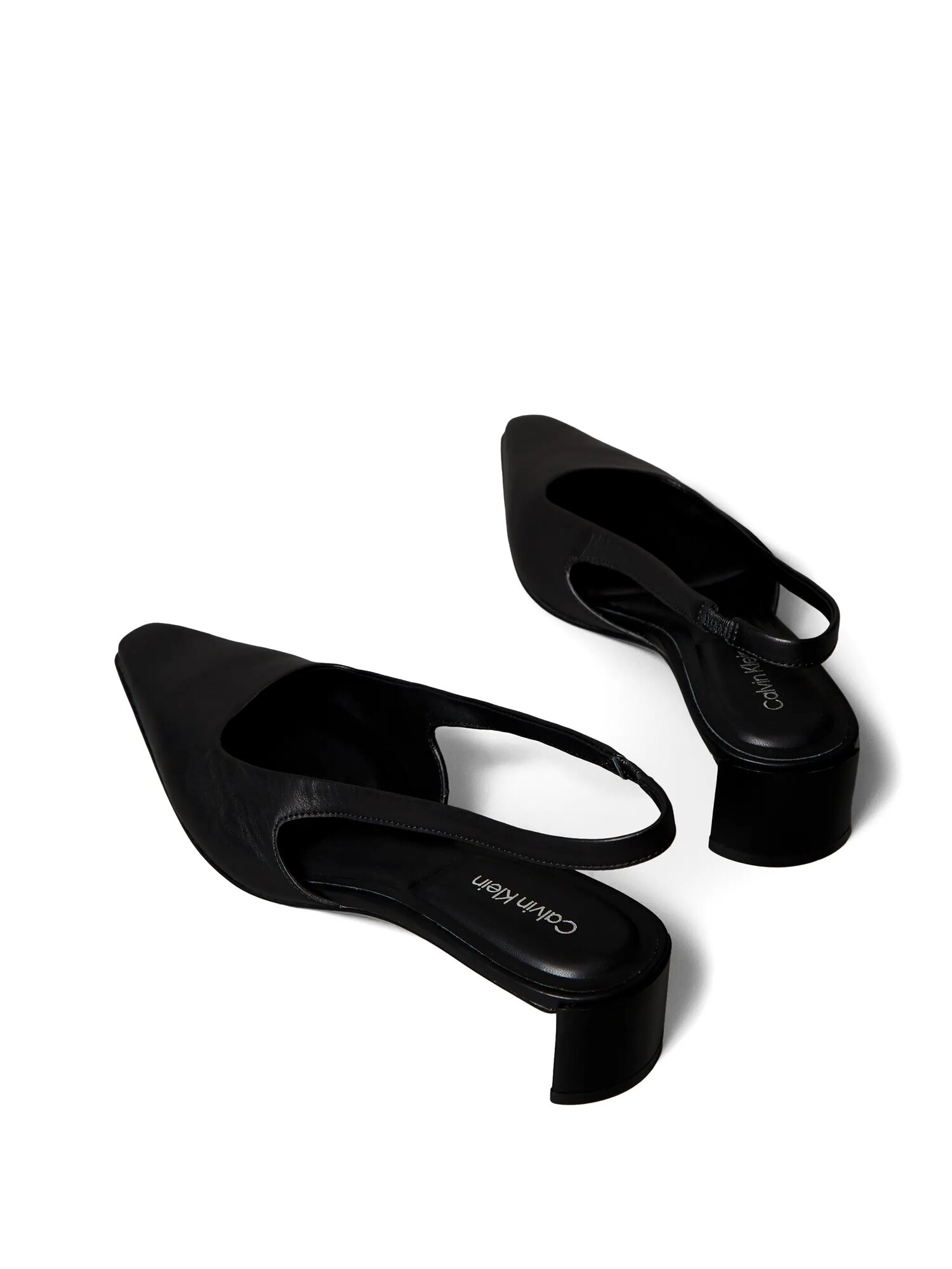 Туфли CALVIN KLEIN Slingback pumps, размер 41 EU, черный — фото 1