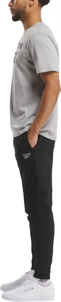Брюки спортивные Reebok Identity Small Logo, размер L INT, черный — фото 1
