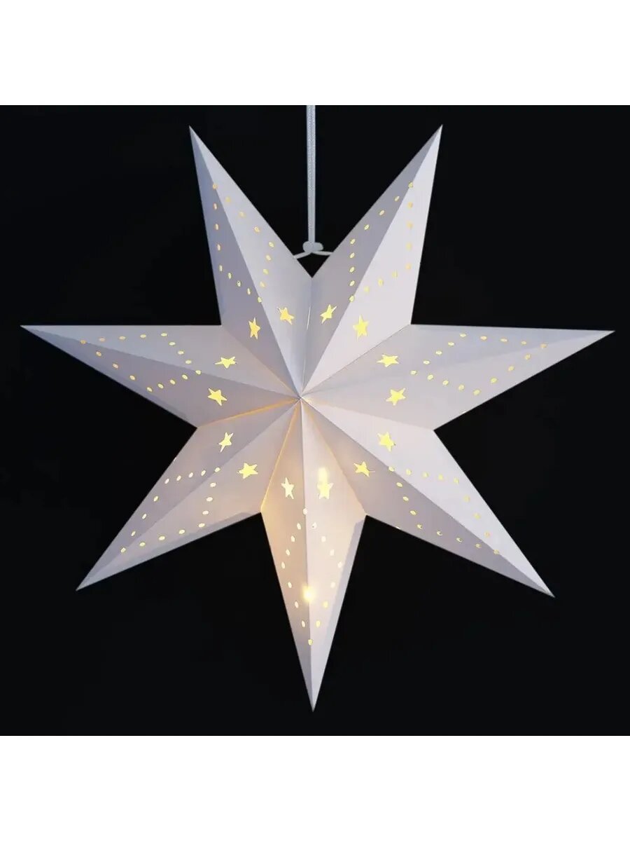 Праздничный светильник с гирляндой Guiding Star