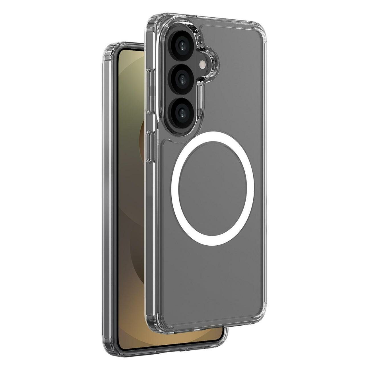 Чехол Deppa Gel Crystal MagSafe для Samsung S26 Plus прозрач.