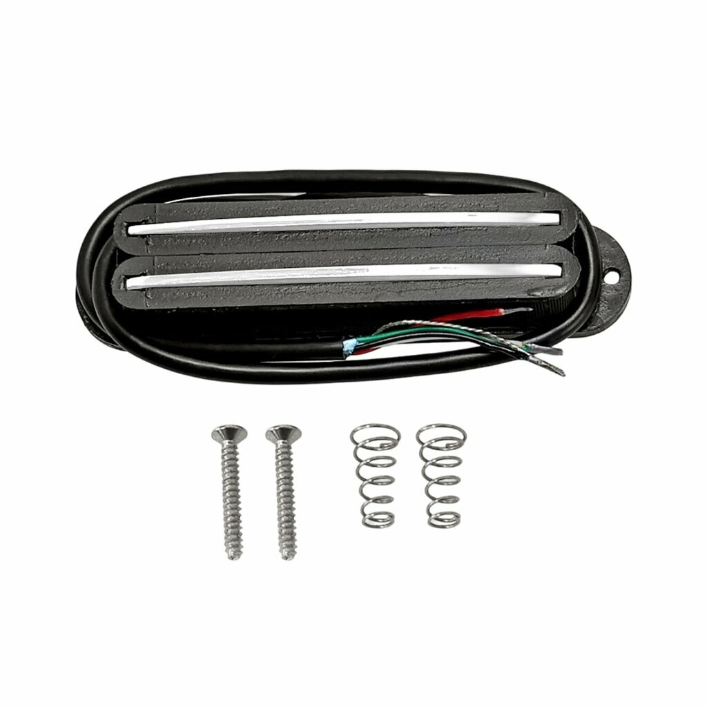 Высокопроизводительный мостовой звукосниматель Hot Double Rail Humbucker Звукосниматели с керамическим звукоснимателем для электрогитары размером с одну катушку Humbucker