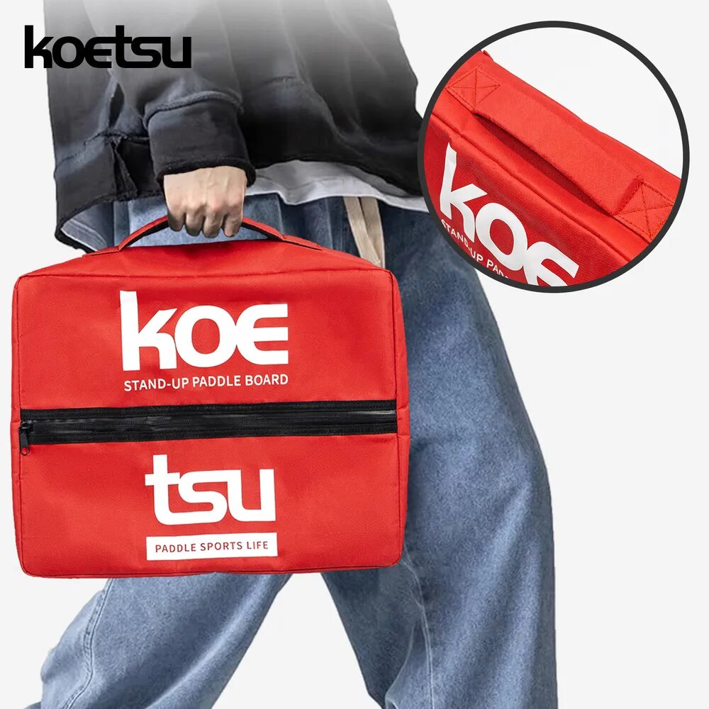 Koetsu Сумка для хранения SUP-доски Красного цвета для SUP-борда с ручками — фото 1