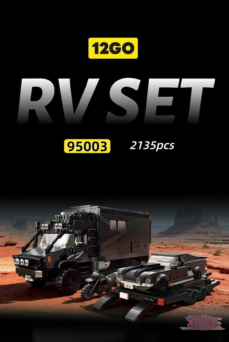 Konstruktor, 2135 elementlar, Blokli, Prefabrik model