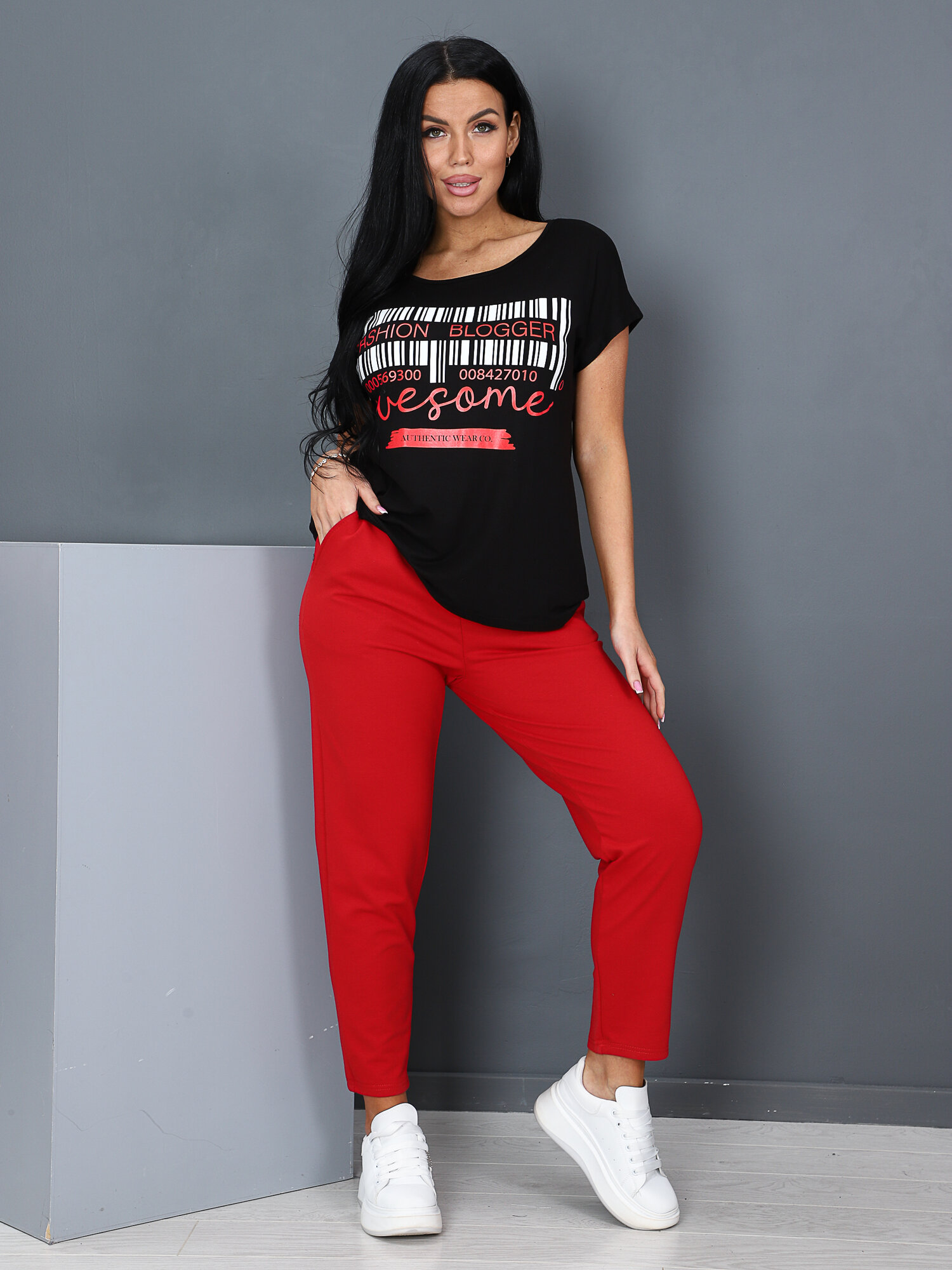 Комплект одежды женский брючный осень 2025