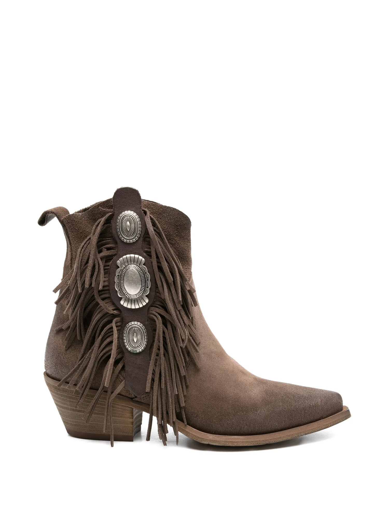Ботинки Fringed ankle boots