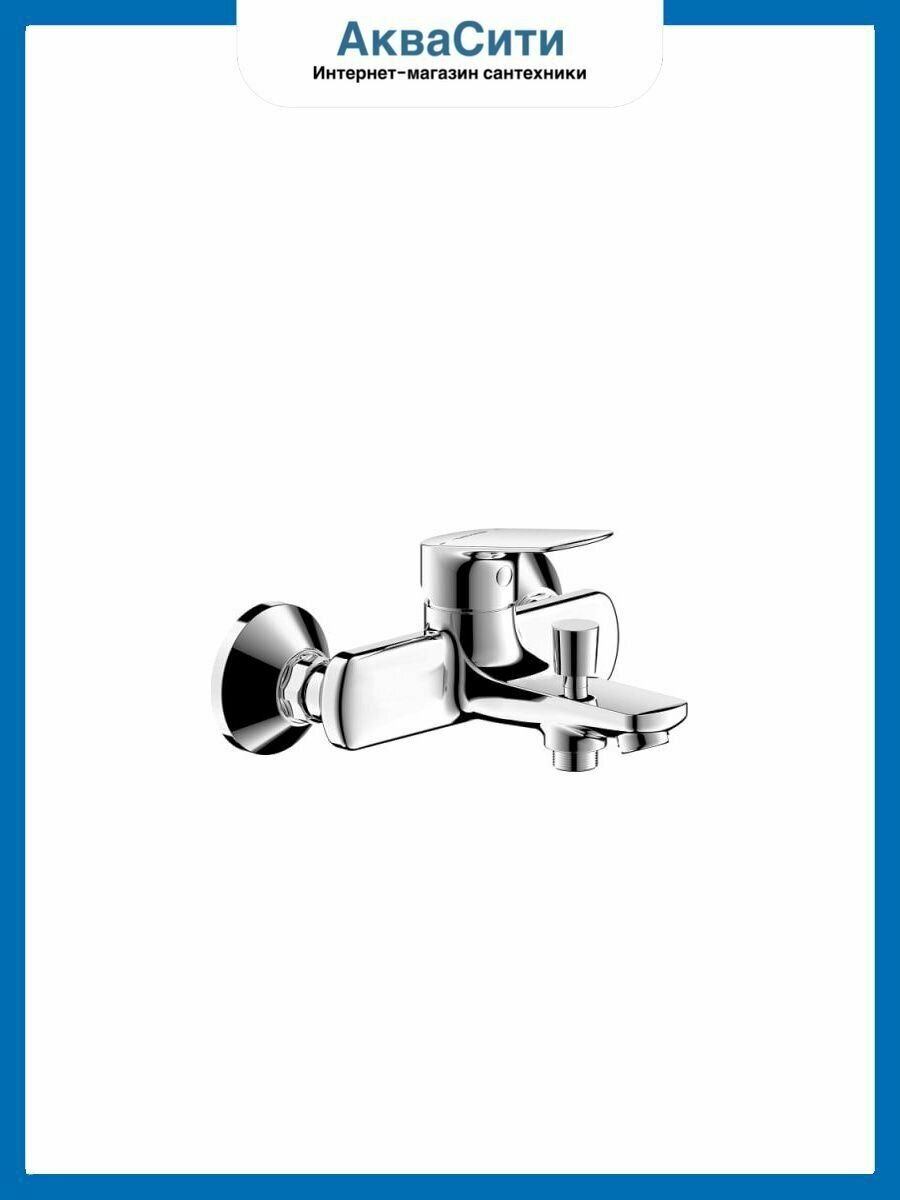 Смеситель Bravat Rhein для ванны с душем, хром (F6429564CP-01-ENG)