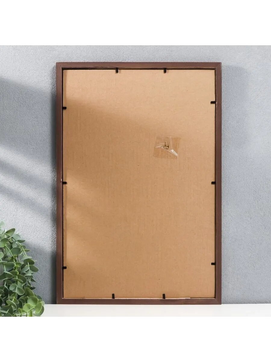 Стильная фоторамка из дерева 30х45 см