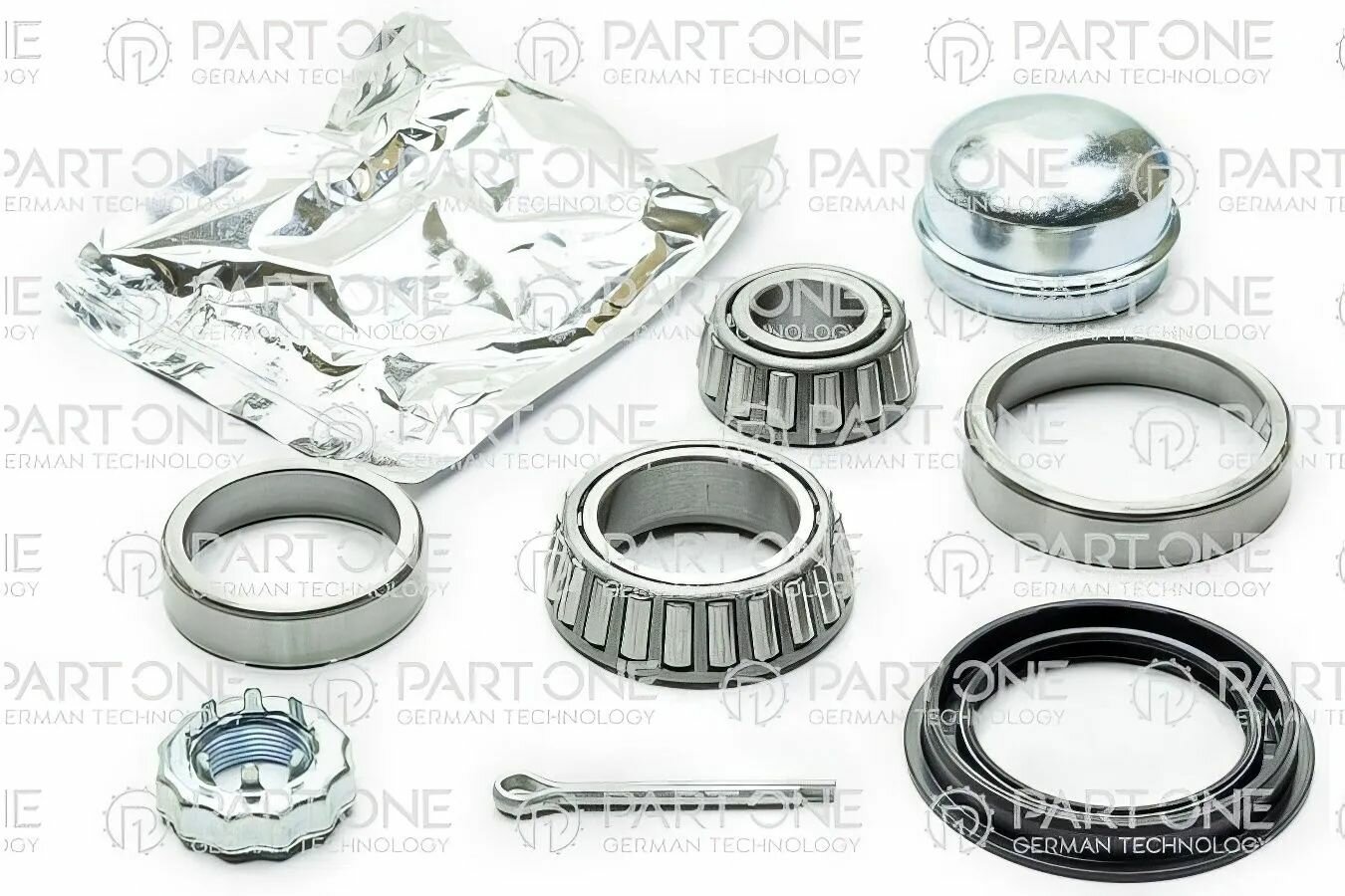 Подшипник ступичный задний PartOne 1BK001 VW Golf, Passat B3, B4 (Фольксваген Гольф, Пассат) / AUDI 80