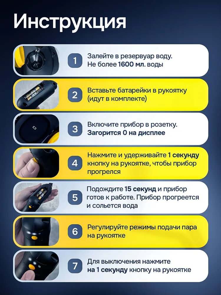 Пароочиститель — фото 1
