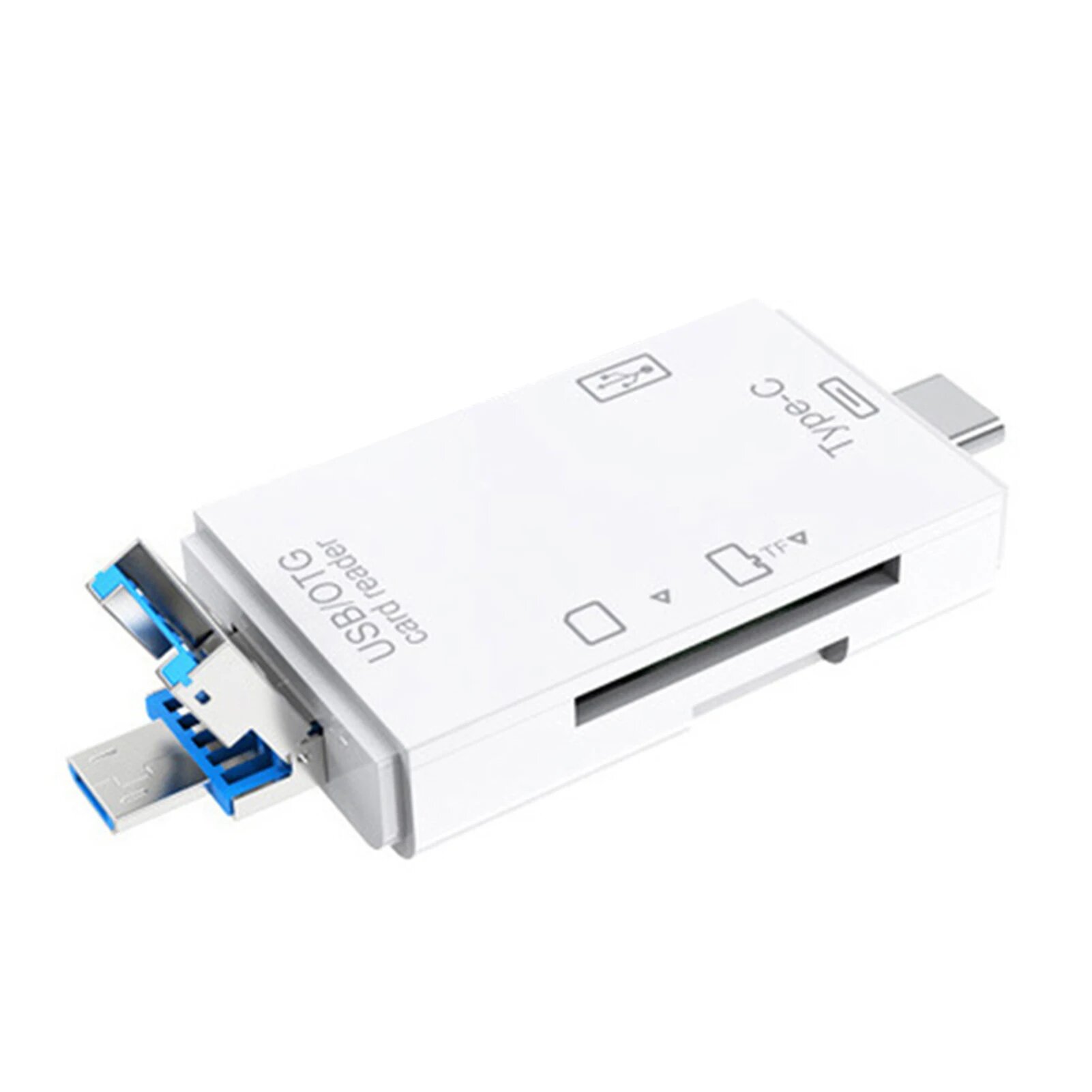 SANWOOD 6-в-1 USB 3.0 кардридер для телефона белый