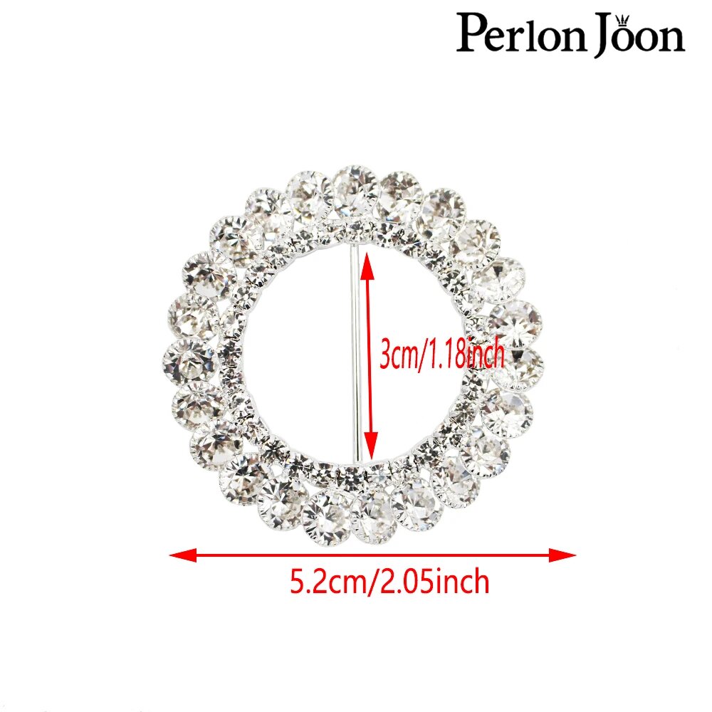 Серебряная пряжка для обуви Perlon joon, KT029