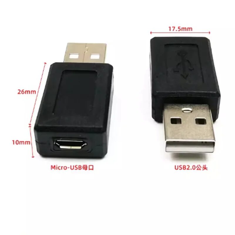 Адаптер USB 2.0 - Micro USB CableCC, AM-Micro F — фото 1