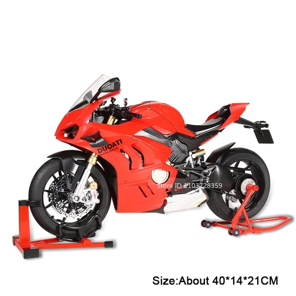 Модель мотоцикла Ducati V4S Red 1:6
