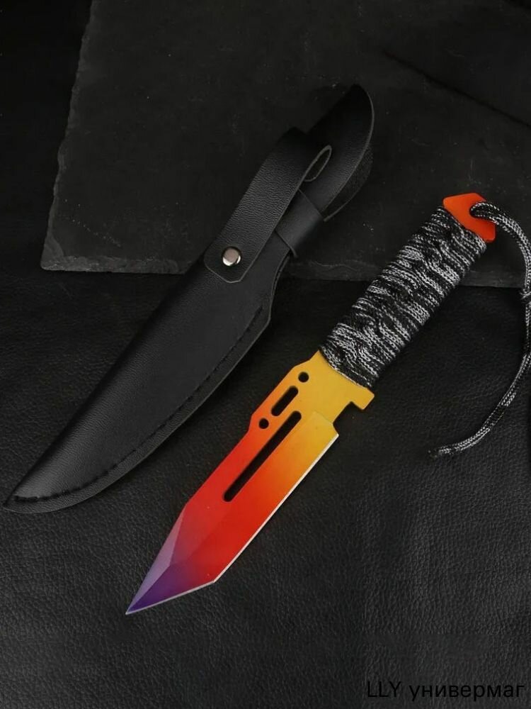 Standoff 2: Нож Для Выживания Из Нержавеющей Стали, Длина Лезвия 9,8 См.