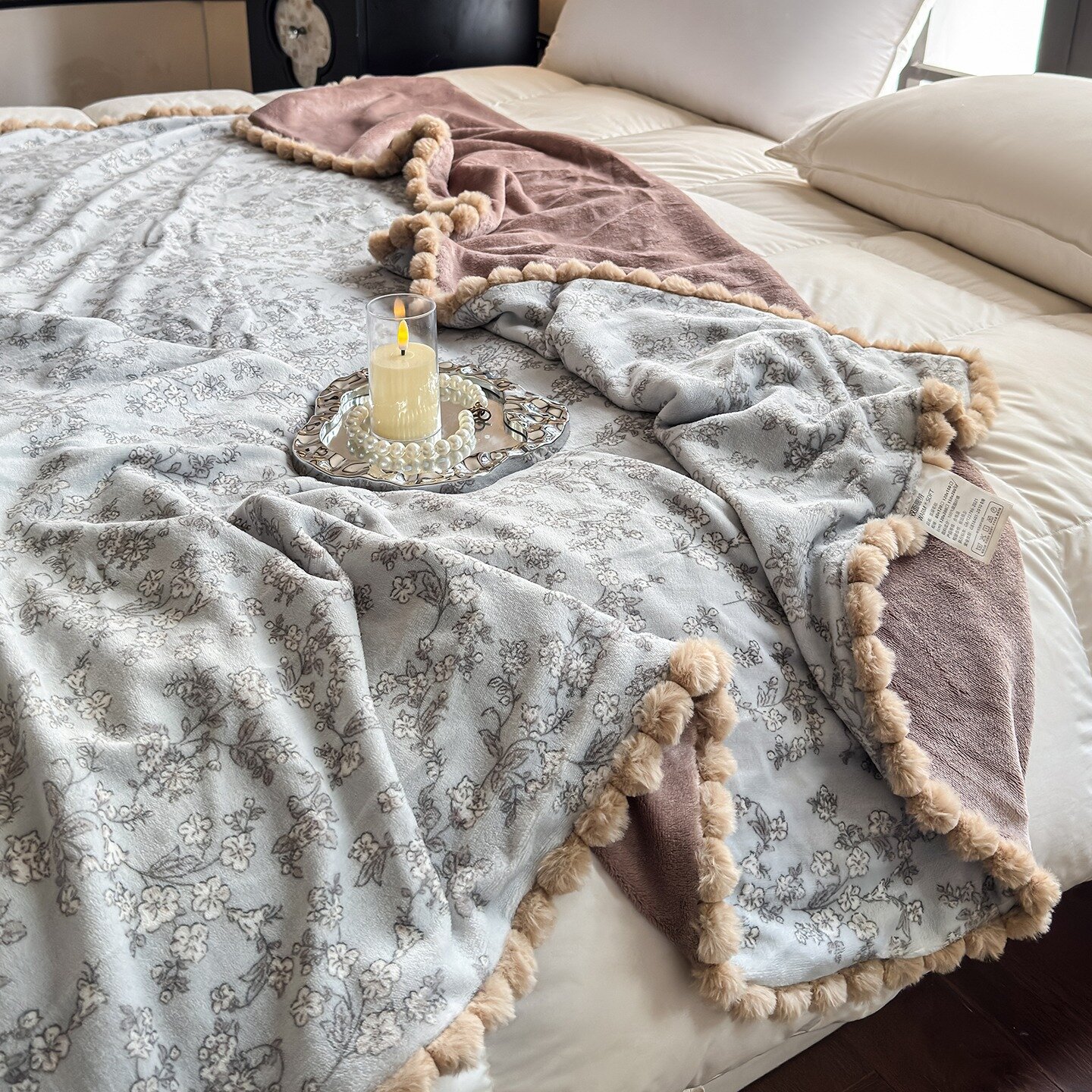 Пушистое одеяло для сна, двухслойное утолщенное одеяло из молочного флиса, одеяло из флиса для одного человека, покрывало для дивана, одеяло для сна в офисе.