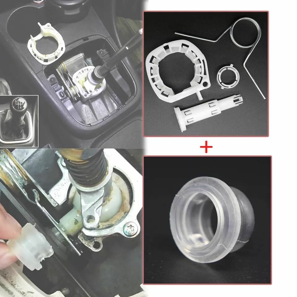 Для VW Polo MK4 MK5 9N 9A 6R1, 6C1 2001-2014 комплект КПП селектор рычага переключения передач, втулка, гнездо, пружинный фиксатор, набор