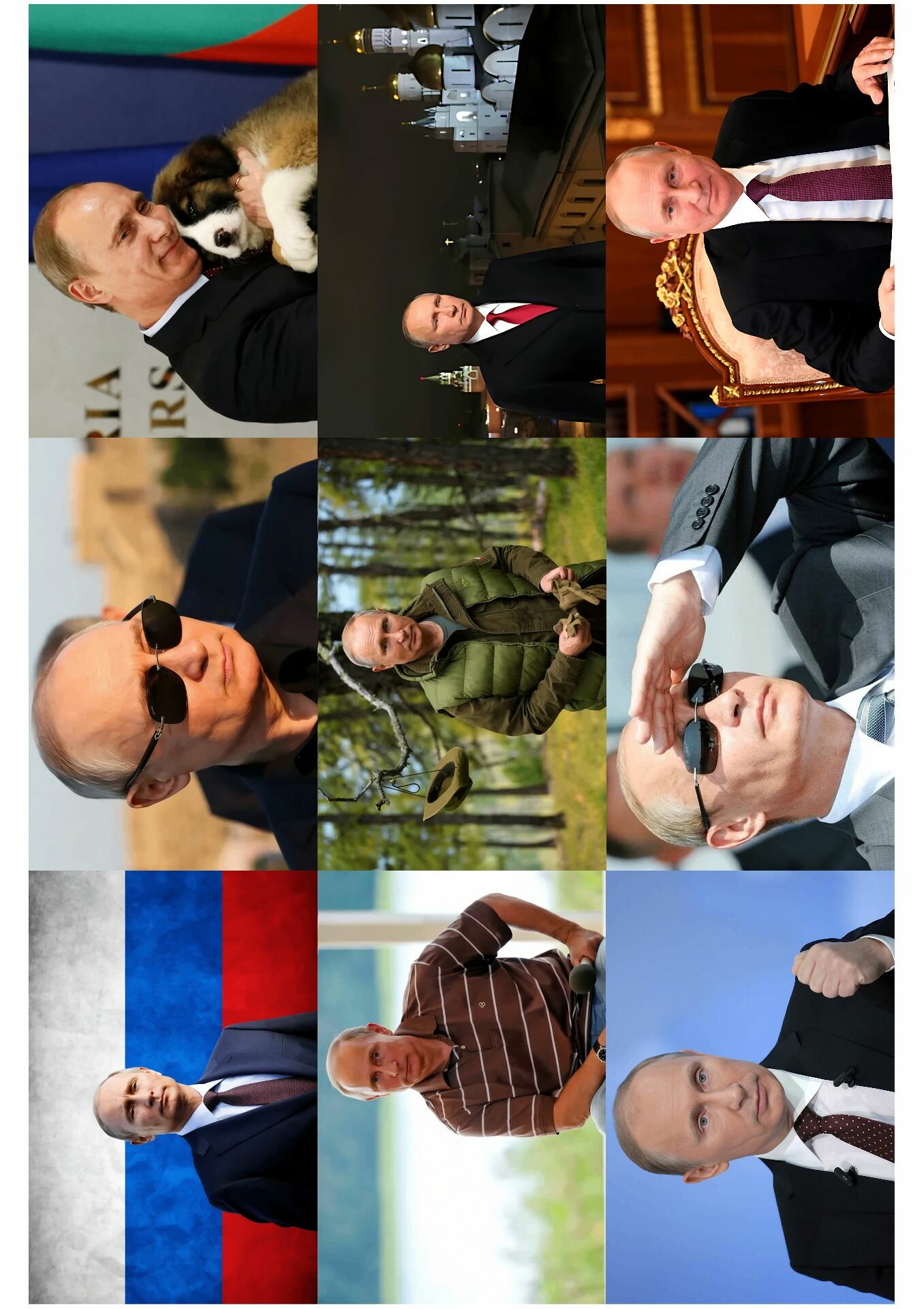 Календари В. В. Путин, 2026, 9шт