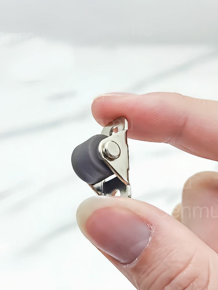 Металлические мебельные колеса 0.5 дюйма 4 шт