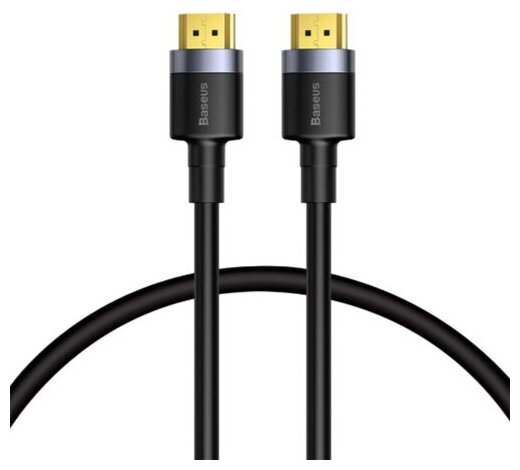 Кабель Baseus Cafule 4KHDMI Male To 4KHDMI Male Adapter Cable 1m (CADKLF-E01) black