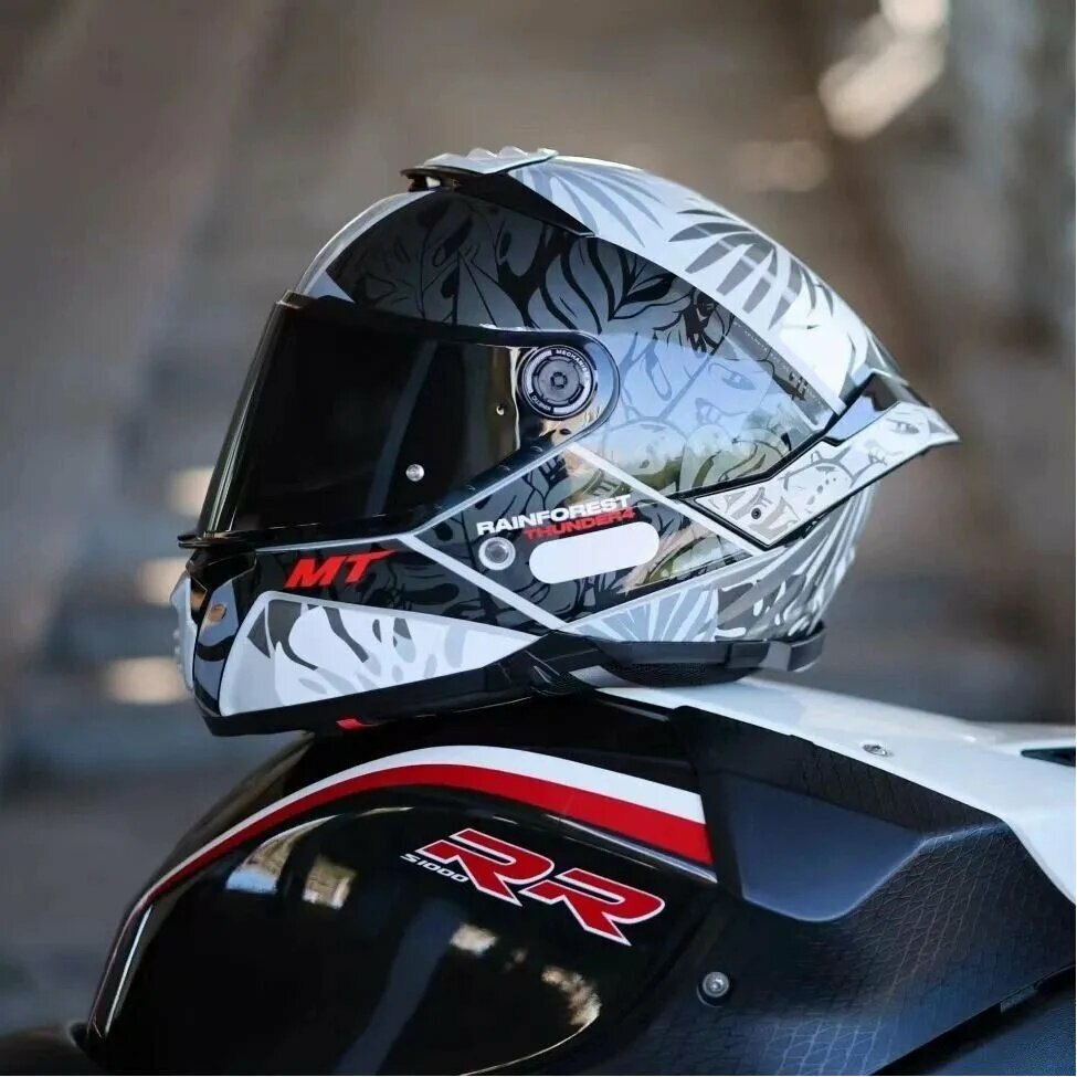 MT HELMETS Мотошлем, цвет: серый, размер: L