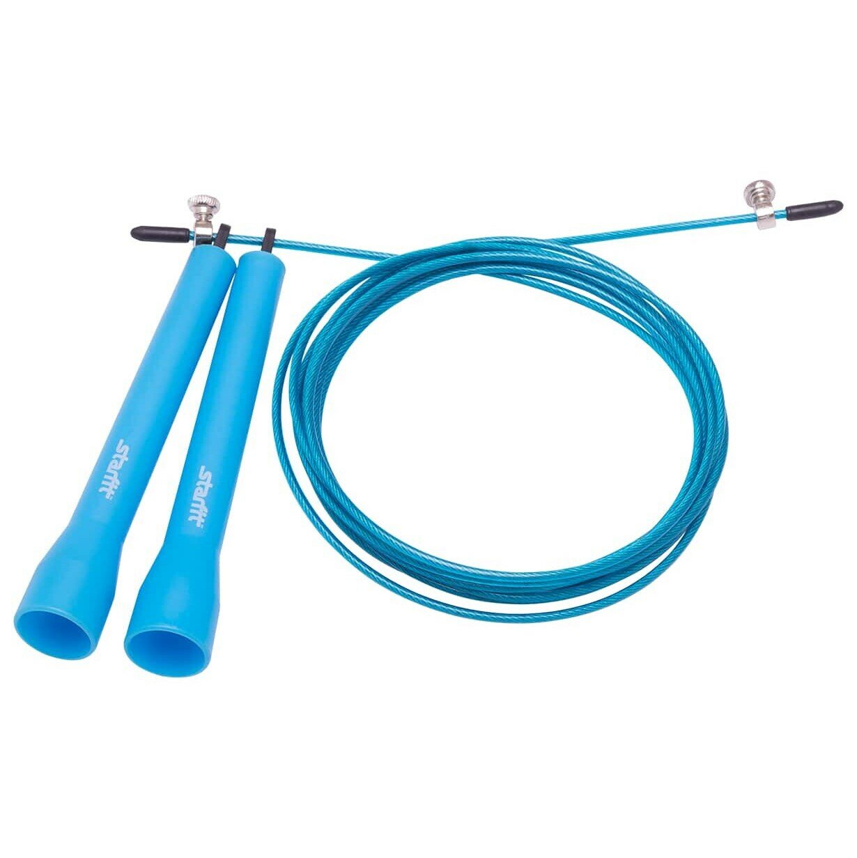 Скакалка STARFIT RP-202, ПВХ, скоростная, 3 метра, цвет в ассортименте